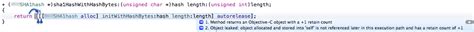 Objective C How Can I Silence Xcode Anaylzer Reporting Potential