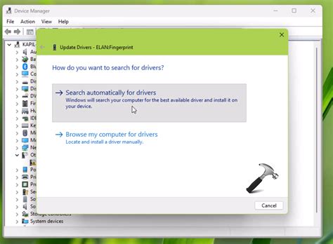 Fix Fingerprint Login Not Working In Windows 11
