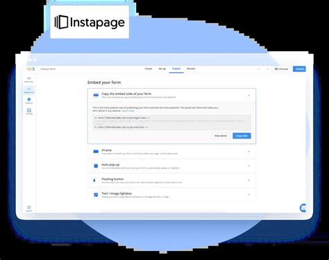Instapage Forms Web Forms For Instapage Formbuilder