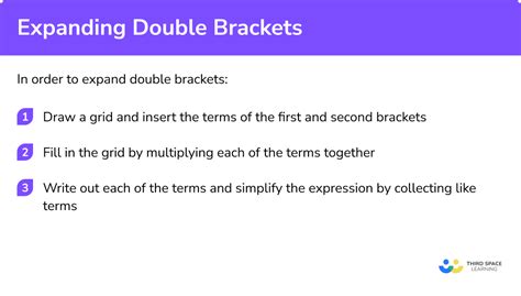 Expanding Brackets Gcse Maths Lesson Examples And Worksheet Free