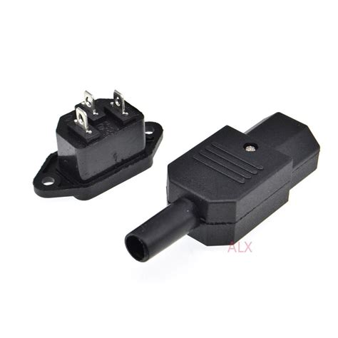 10a Us Ac250v 10a 3pin Iec C13 Power Supply Plug S Vicedeal