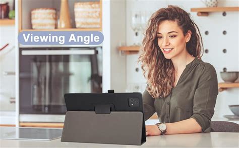 Amazon Com Caweet Case For T Mobile Revvl Tab G Tablet Premium Leather Folio Protective