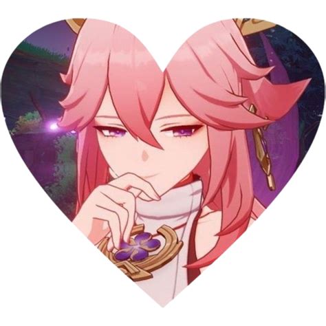 Sticker Maker I Love Yae Miko