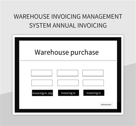 Free Warehouse Invoicing Management Templates For Google Sheets And