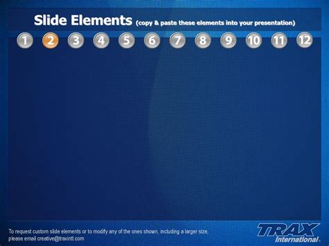 Slide Elements Copy And Paste These Elements Into Your Presentation