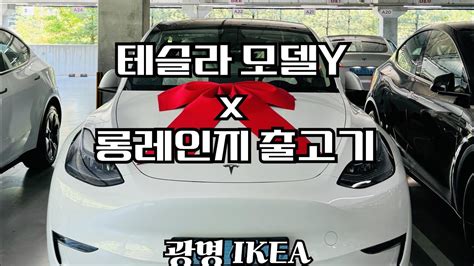 Tesla Model Y 테슬라 모델y 롱레인지 출고 Youtube