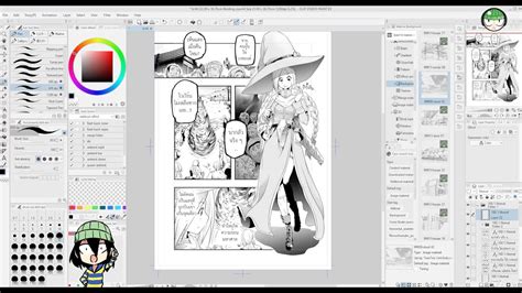 การทำ Manga ขาวดำ ดวย Clip Studio YouTube