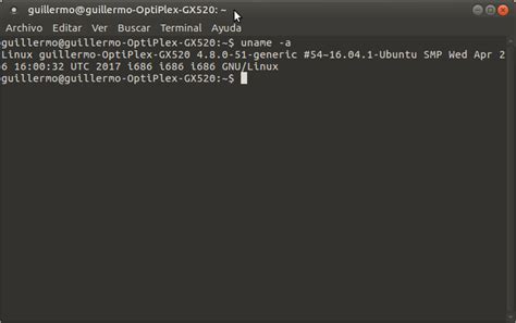 Saber La Arquitectura De Tu Ordenador Con La Terminal Comando Uname