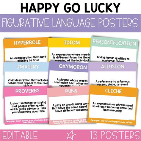 Figurative Language Example With Figures