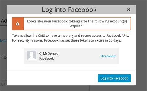 Troubleshooting Expired Facebook Token S Social Media Manager