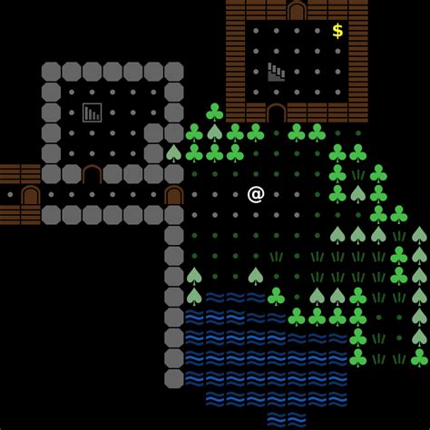 A Minimalistic Tileset R Roguelikedev