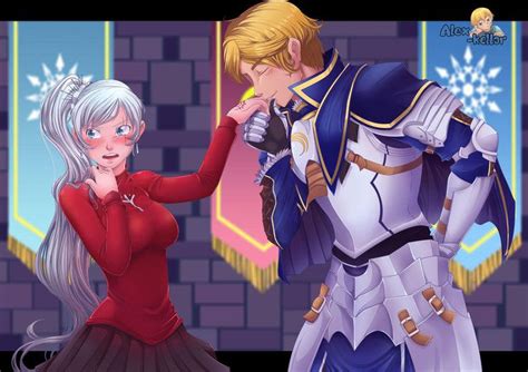 Rwby White Knight Jaune X Weiss Fate Au Rwby Rwby Rwby Anime
