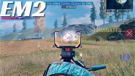 This Is Why We Regard The Em2 In Battle Royale Solo Vs Squads Youtube