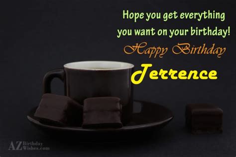 Happy Birthday Terrence