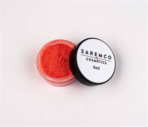 Neon Pigment Red Saremco Cosmetics