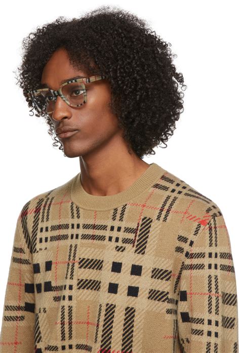 Burberry Beige Evelyn Glasses Burberry