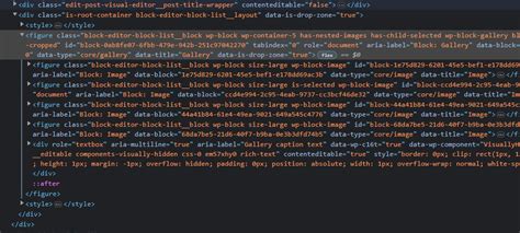 Coregallery Has Nested Figure Tag In Editor · Issue 47155 · Wordpress