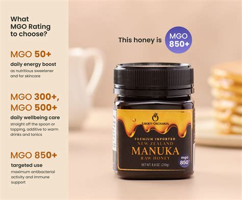 88oz Mgo 850 Manuka Raw Honey Liberty Orchards