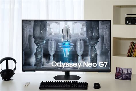 Samsung Unveils The 43 Inch Odyssey Neo G7 Its First Flat Mini Led
