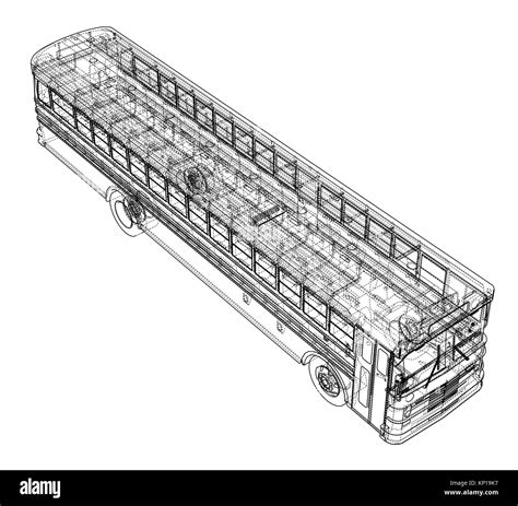 School Bus Outline Vector Stock Vector Image And Art Alamy