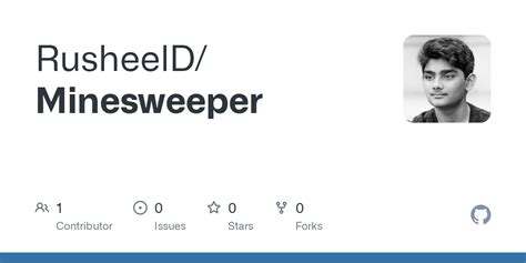 GitHub RusheelD Minesweeper