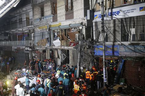 Building Explosion In Dhaka Bangladesh Kills At Least 14 People