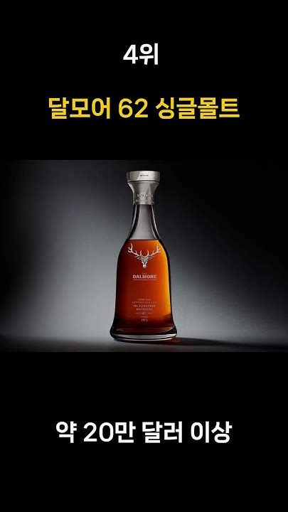 세계에서 가장 비싼 위스키 Top 10 Youtube