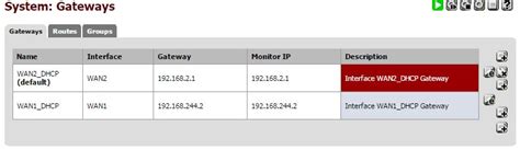 Pfsense Multi WAN Load Balancing