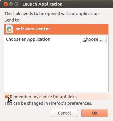Software Center Open