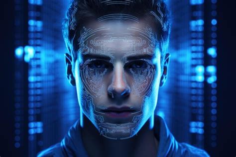 Premium Photo Artificial Intelligence Human Face Learning Generative Ai