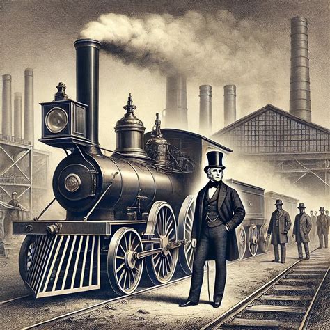 최초의 증기기관차를 만든 사람 조지 스티븐슨