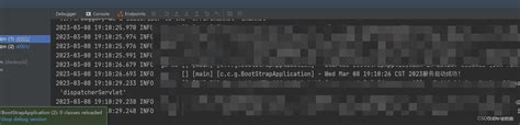 Idea Springboot项目debug启动不了卡住不动的原因分析springboot项目debug启动不起来 Csdn博客