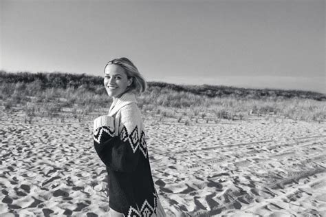 Reese Witherspoon Beach Fashion Shoot Wsj Magazine Cover