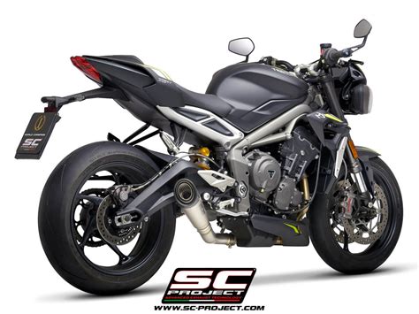 Buy Triumph Street Triple S 660 A2 2017 2019 S1 Muffler Titanium