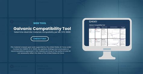 Acuity Corrosion Technology On Linkedin Web Galvanic Compatibility Tool
