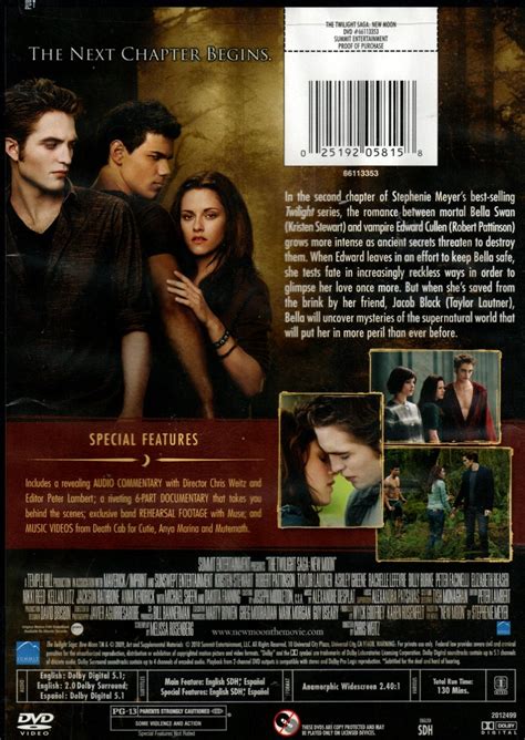 Dvdx2 La Saga Crepúsculo Luna Nueva Edición Especial