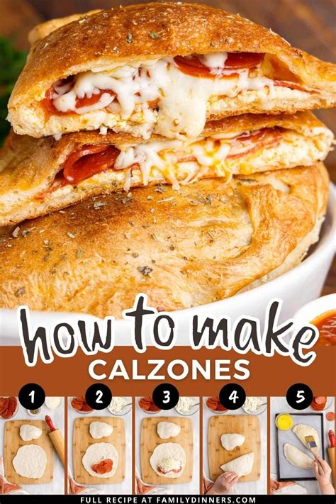 Learn How To Make Calzones With This Easy Pepperoni Calzone Recipe