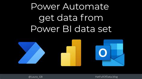 power automate get data from a power bi dataset hat full of data