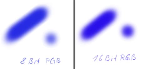 Brush Banding Issue In 8 Bit Rgb Please Cross Check Pre V2 Archive