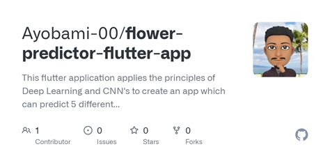 github ayobami 00 flower predictor flutter app this flutter