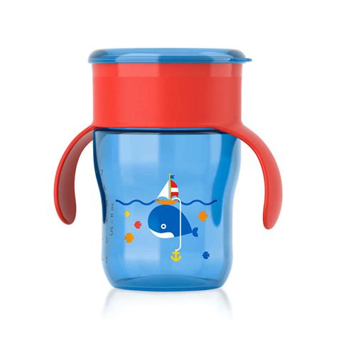 Avent Преходна чаша с дръжки 260 ml 9м+ китче - Аптеки 36.6