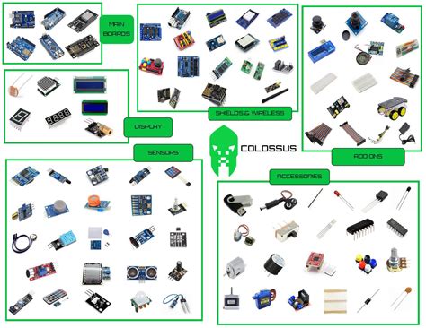 Gar Colossus Starter Kit For Arduino Goliath Automation And Robotics