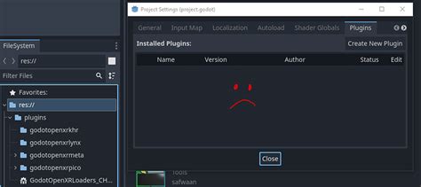 Installed Plugin Won T Show In Projects Plugins Help Godot Forum