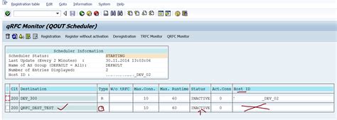 Qrfc With Outbound Queue No Inbound Queue Sapcodes