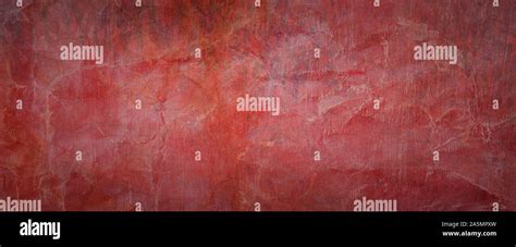 Red Background With Lots Of Grunge Texture Abstract Christmas Holiday
