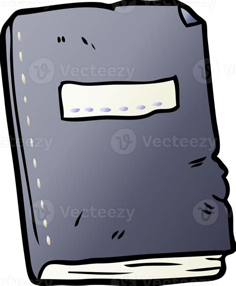 Cartoon Battered Old Notebook 45019992 Png
