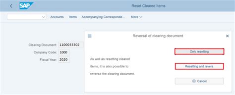 FBRA Tcode In SAP Reverse A Clearing Document SAPFICOBLOG