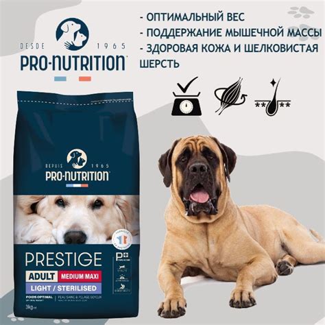 Корм сухой для стерилизованных собак крупных и средних пород Prestige ...
