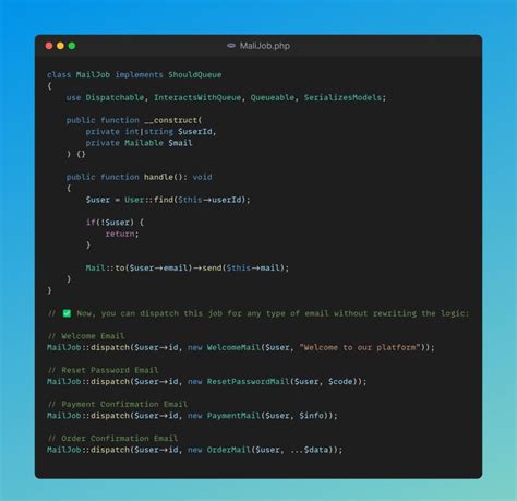 laravel php cleancode webdevelopment codingtips productivity