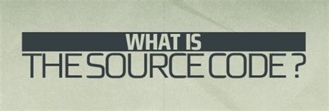 Infographic What Is Source Code